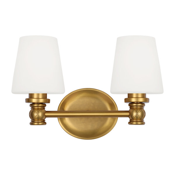 Visual Comfort Studio Xavierre 2 Light Vanity Light & Reviews | Perigold